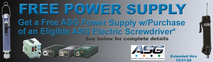 ASG Free Power Supply Promo | Q Source, Inc.